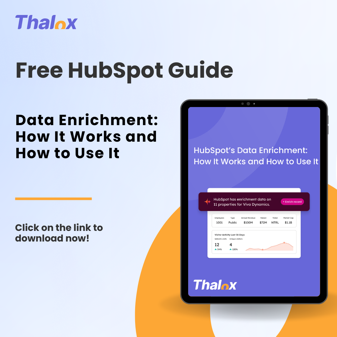 HubSpot’s Data Enrichment: How It Works and How to Use It